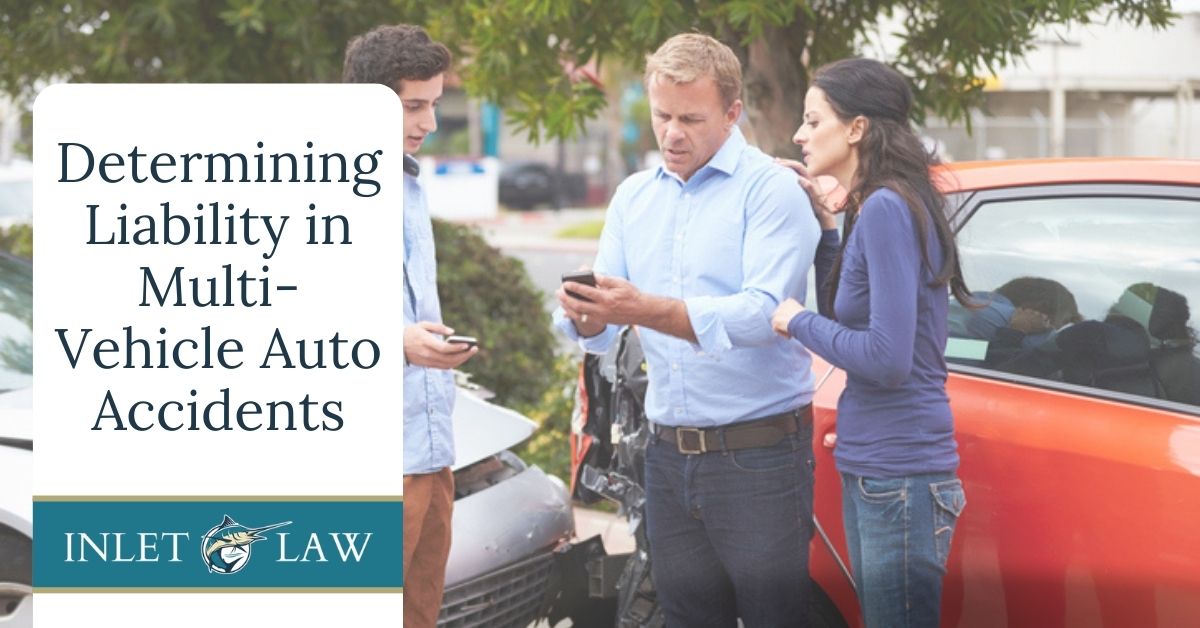 Determining Liability in Multi-Vehicle Auto Accidents